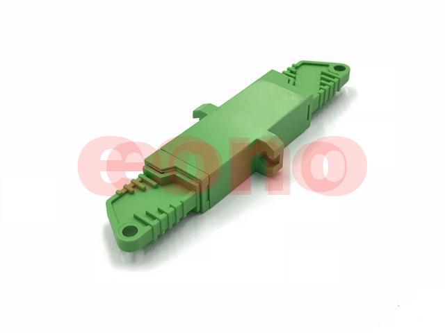 E2000 Singlemode APC Simplex Adapter – Eono – Fiber Optic Products