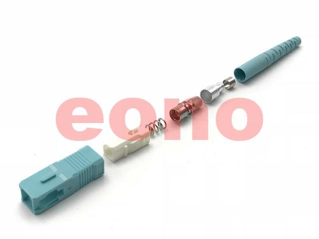 SC Multimode OM3 Simplex Connector – Eono – Fiber Optic Product Expert